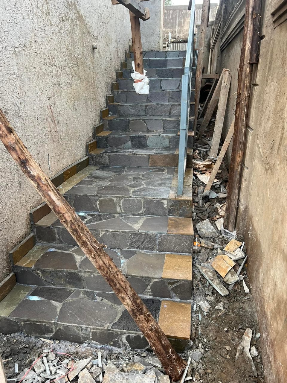 Mazeras Floor Installation in Nairobi - BV Natural Stones